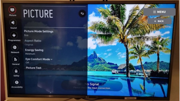2017 LG TV Menus