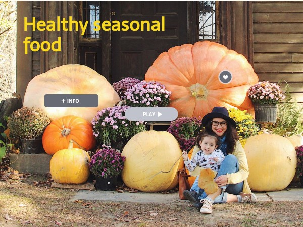 Healthy seasonal food