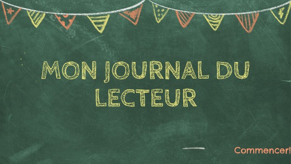 Mon journal du lecteur
