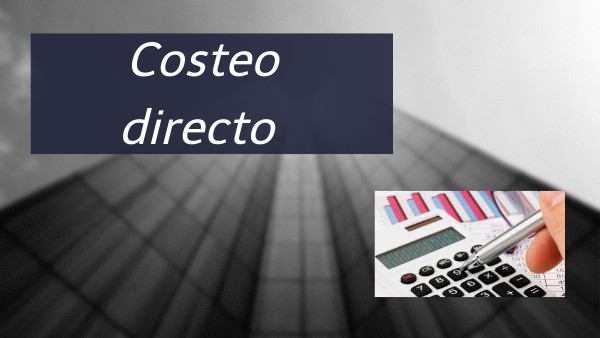 Costeo directo
