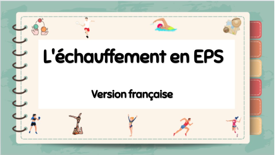L'échauffement complet en EPS version Française 2023-2024