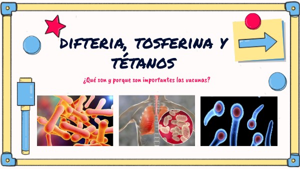 Difteria, Tosferina, Tétanos