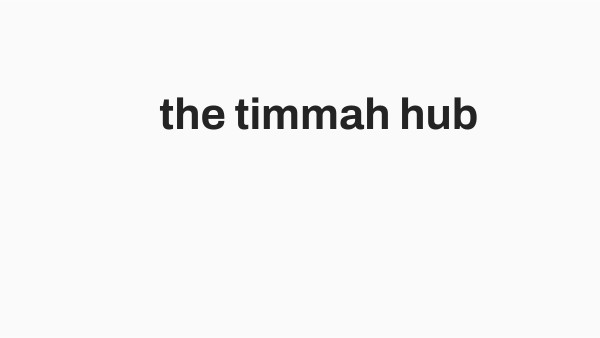 the timmah hub
