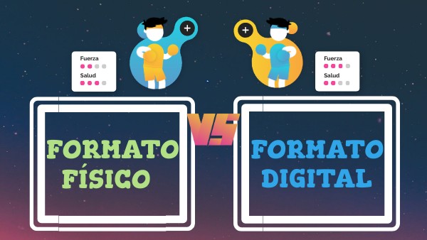 Formato físico vs digital