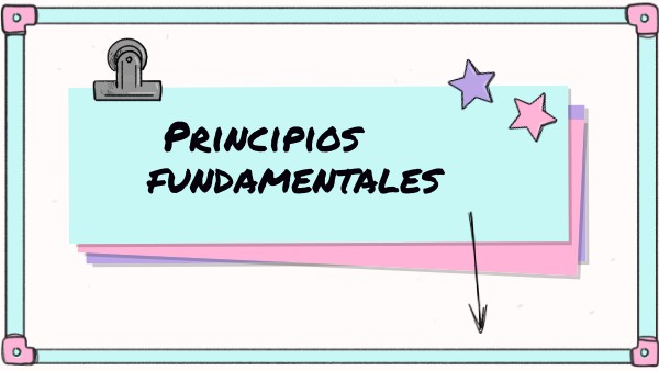 PRINCIPIOS FUNDAMENTALES