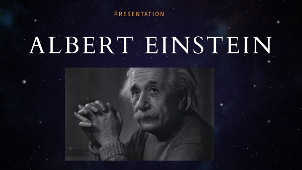 Albert Einstein Präsentation