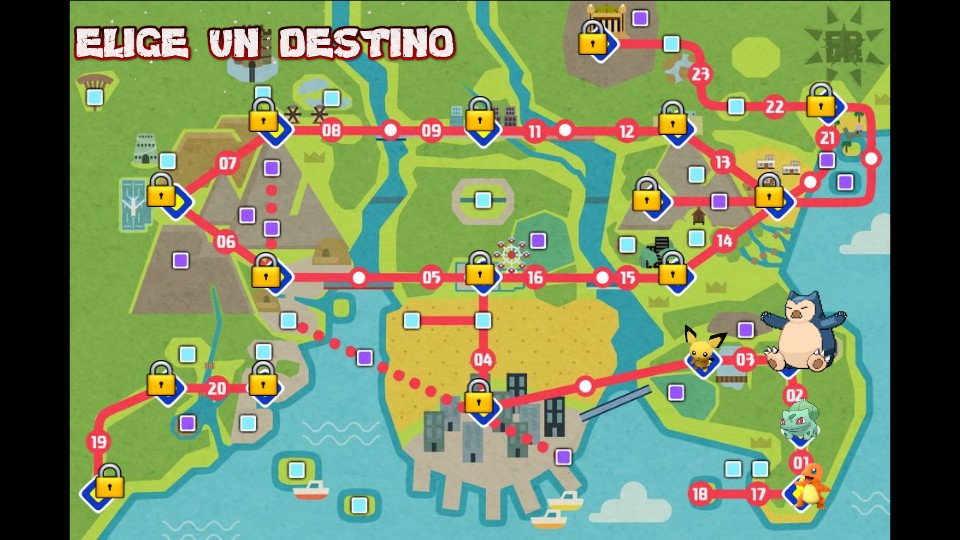 Mapa Pokémon