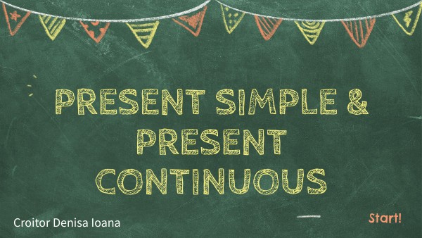 Present Simple & Present Continuous