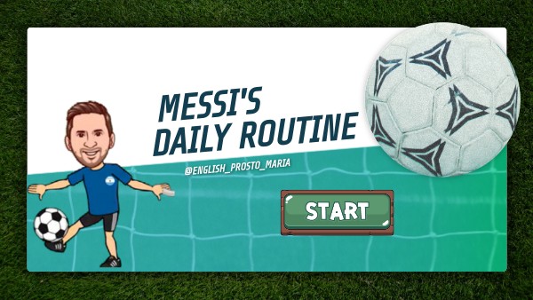 Messi's Daily Routine