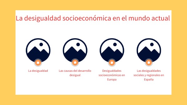 Las causas de desigualdad en el mundo actual