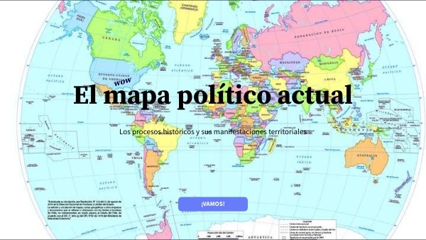 EL MAPA POLÍTICO ACTUAL
