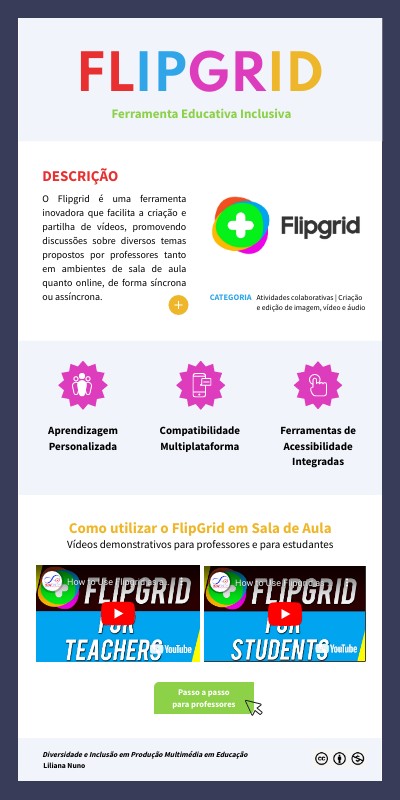 Flipgrid - Ferramenta Inclusiva