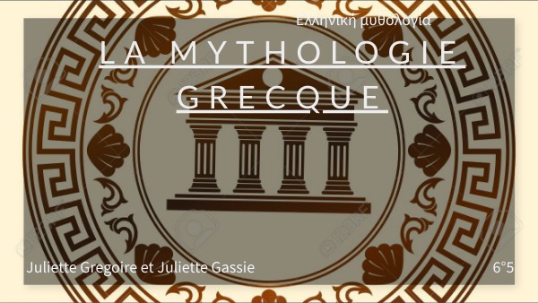 mythologie grecque 2