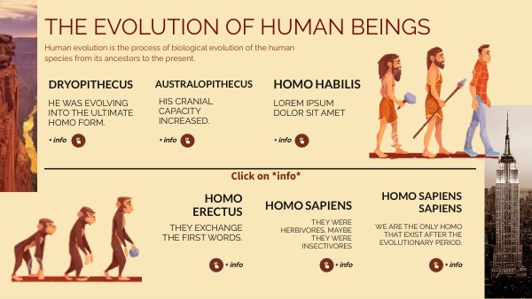 Evolution of Human