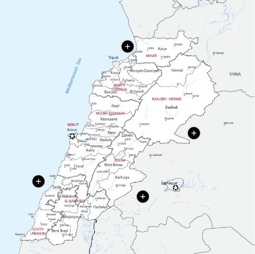 IM - Interactive map of Lebanon
