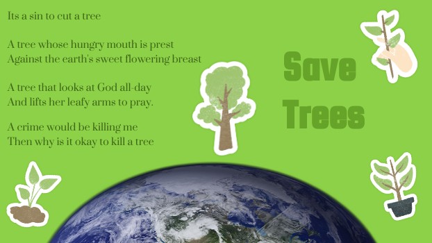 Save Trees Poster