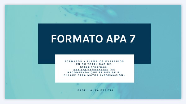 FORMATO APA 7
