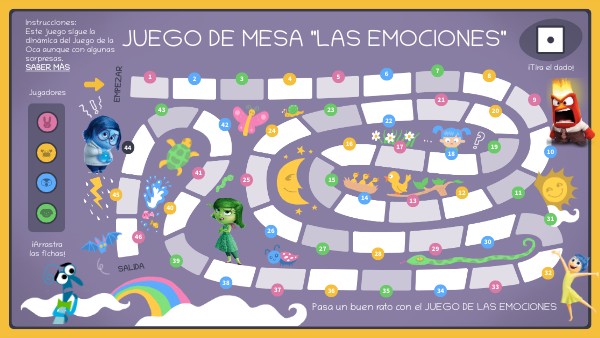 JUEGO DE MESA "LAS EMOCIONES"