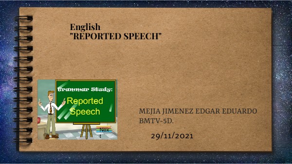 Reported Speech reported-speech