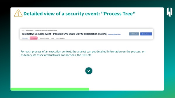 Detection Process Tree Tab 