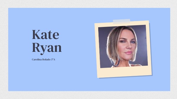 Kate Ryan