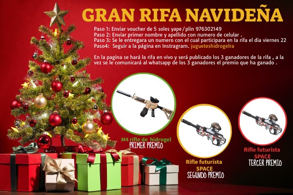 GRAN RIFA NAVIDEÑA