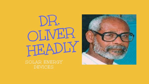 Dr Oliver Headly PRESENTATION