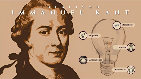 Immanuel Kant y el idealismo