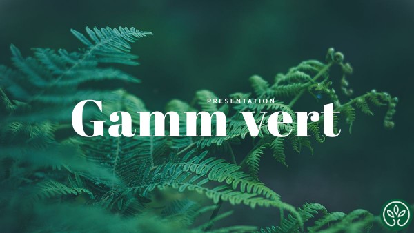 Gamm vert présentation
