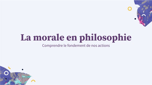 La Morale C’Est Quoi – Que Signifie La Morale – VYJSBI
