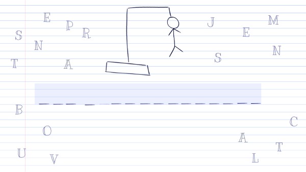 JUEGO AHORCADO para imprimir