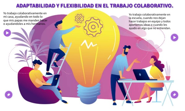 Adaptabilidad y flexibilidad en el trabajo colaborativo.
