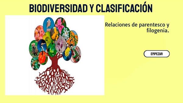 PRESENTACIÓN BIODIVERSIDAD Y CLASIFICACIÓN de plantas