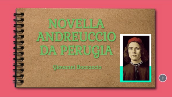 Riassunto Andreuccio Da Perugia E Commentors Andreuccio Da Perugia":
