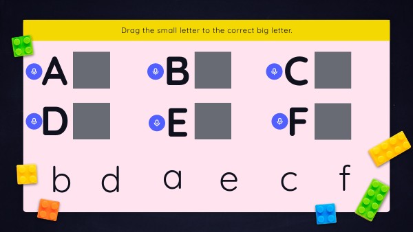 Aa-Ff Letter matching