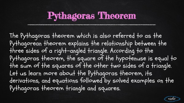 Pythagoras Theorem