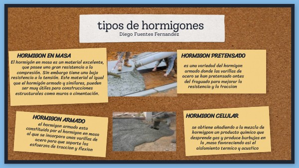 tipos de hormigones