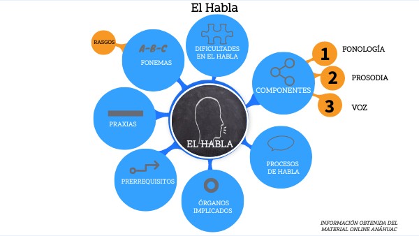 MAPA CONCEPTUAL EL HABLA