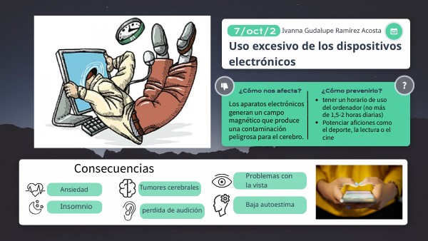 uso excesivo de tecnologia