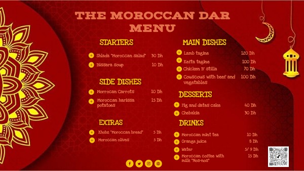MOROCCAN MENU 2A TUR