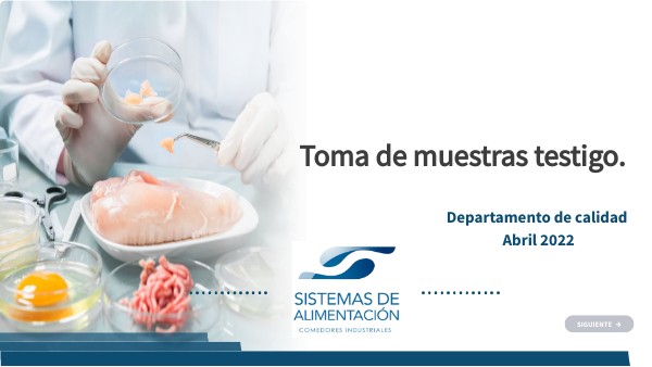 TOMA DE MUESTRAS TESTIGO-ABRIL 2022