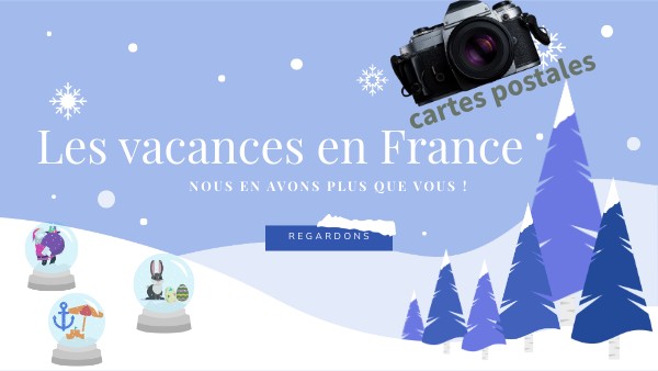 les vacances presentation