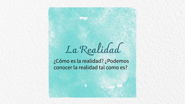 La Realidad