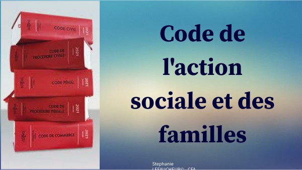 Code de l'action sociale et de la famille