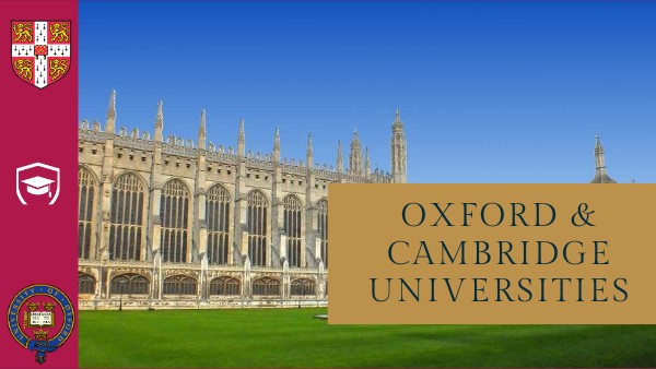 OXFORD & CAMBRIDGE👍