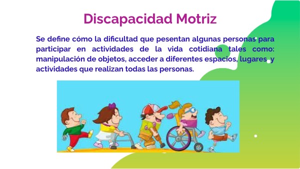 Presentación Discapacidad Motriz