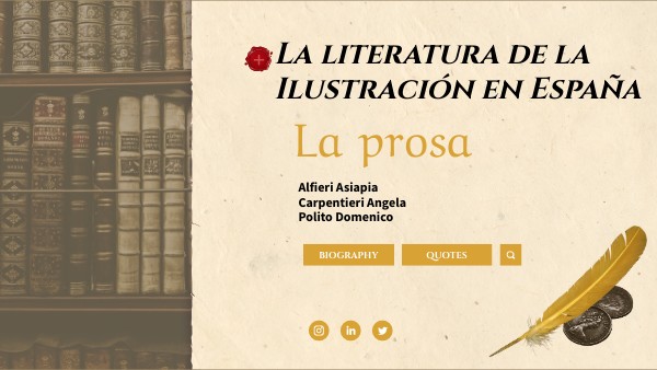 La prosa de la Ilustracion en Espana