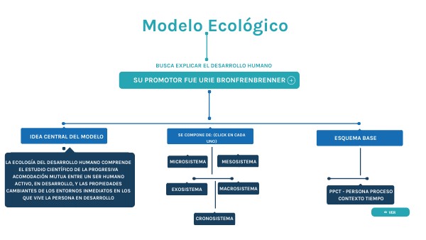 MAPA CONCEPTUAL MODELO ECOLÓGICO