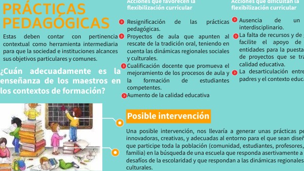 Prácticas pedagógicas