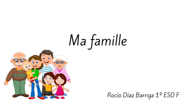 Ma famille